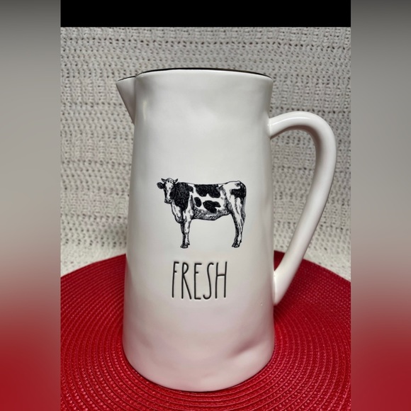 Rae Dunn | Dining | Rae Dunn Farm Line Cow Pitcher | Poshmark